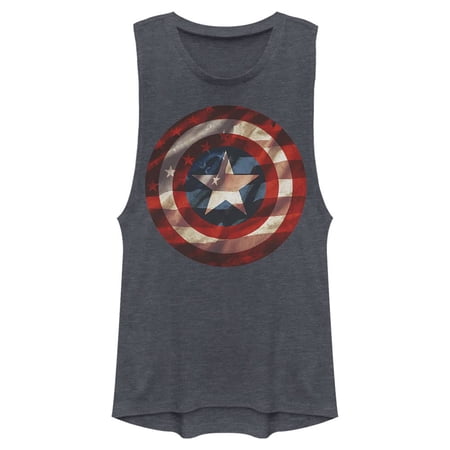 Marvel Classic Flag Shield Women's Muscle Tank | Walmart Canada