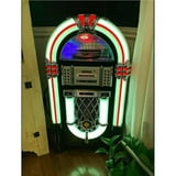 Retro JUKEBOX Wireless Wood Sound System CD MP3 Radio Wireless ...