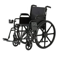 Karman LT-980 24 Pounds Lightweight Wheelchair, 18" Seat, Burgundy ...