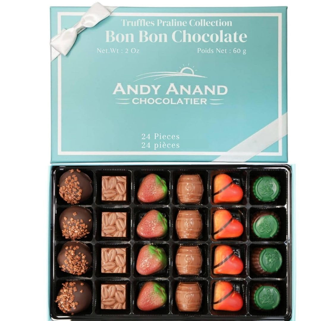 Click here for Andy Anand Chocolates 24 Piece Premium Bon Bon Cho... prices