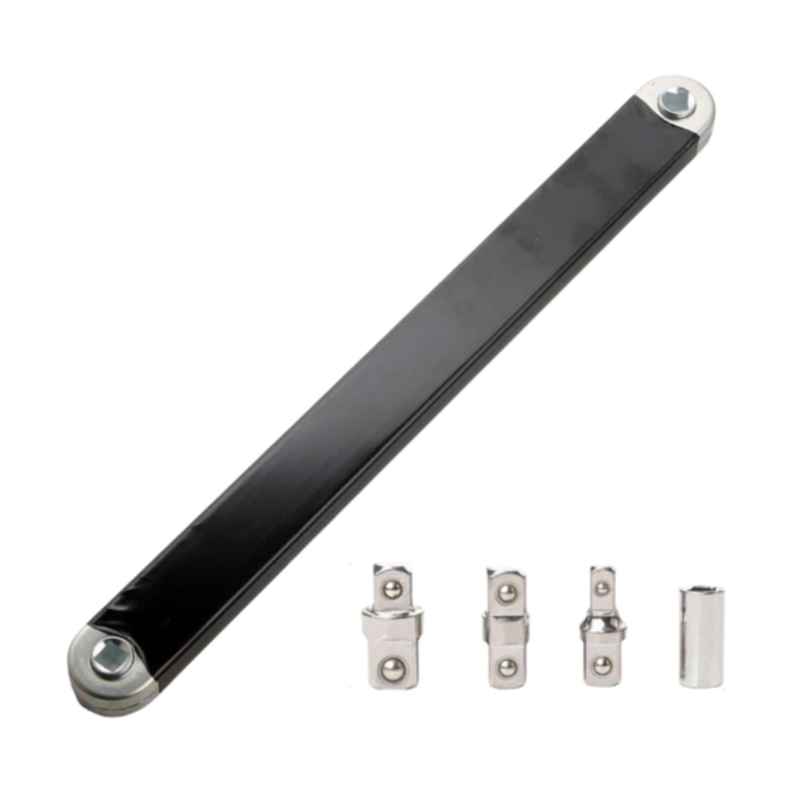Llave de extensión de trinquete Gloria multiusos Negro 4 cabezales de ...