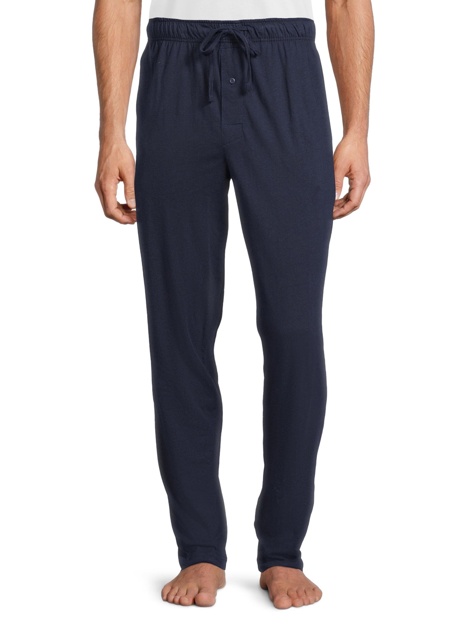 George Men’s Solid Knit Pajama Pants - Walmart.com