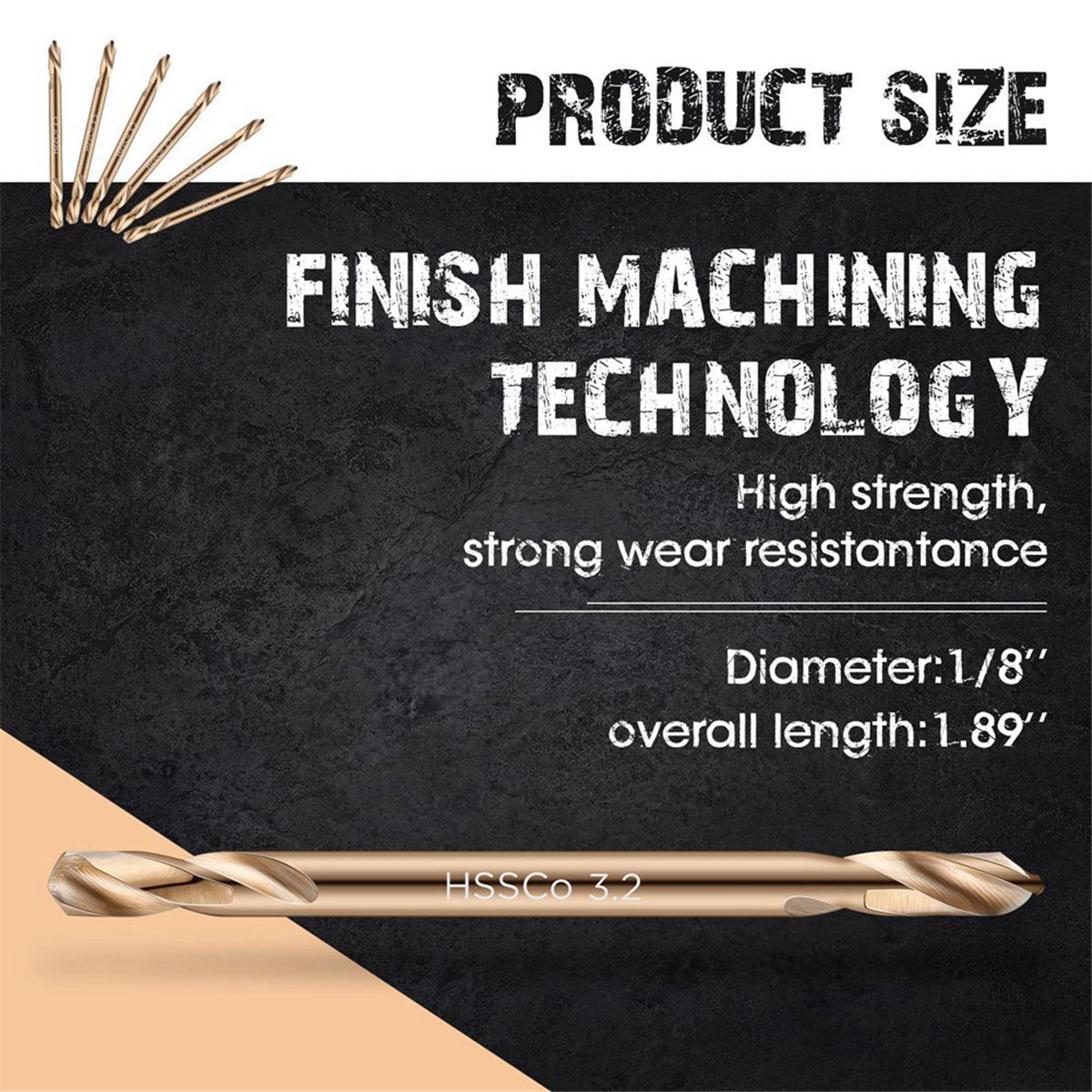 Click here for Unbranded 30pcs 1/8in Cobalt Drill Bits Double End... prices