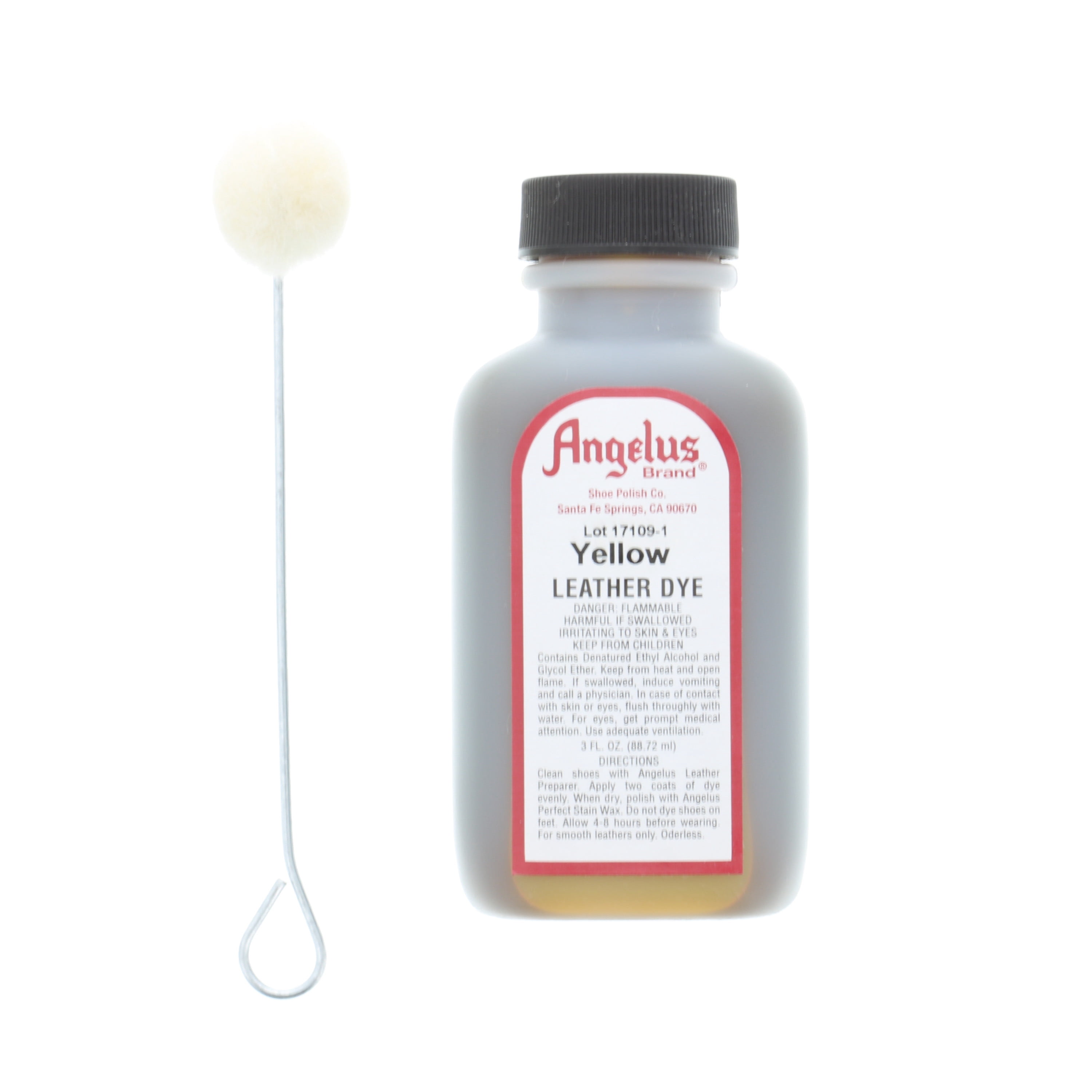 Angelus® Leather Dye, 3 oz. Yellow - Walmart.com