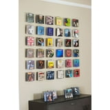 CollectorMount CD Mount Wall Frame Display and Shelf Stand, Invisible ...