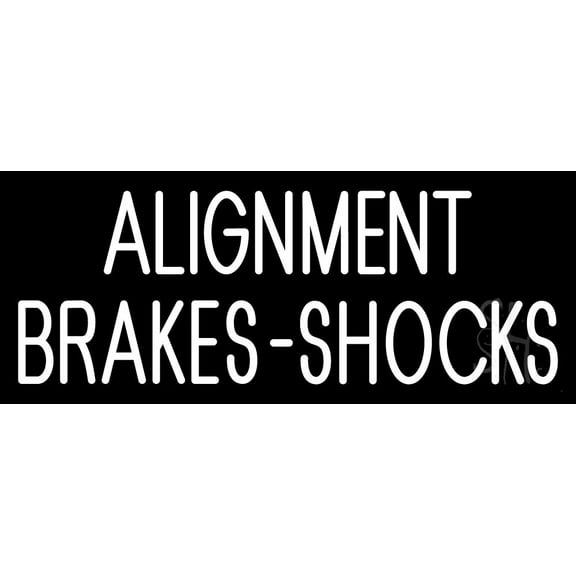 Auto Parts 1 LED Neon Sign 13 x 24 - inches, Clear Edge Cut Acrylic ...