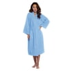 Turquaz Linen Lightweight Long Waffle Kimono Unisex Spa Robe (Small ...
