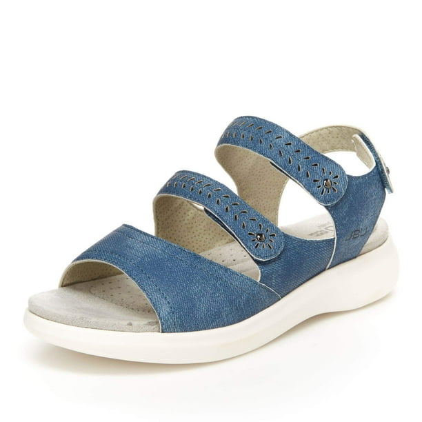 JBU by Jambu Women's Mabel Flat Sandal, Denim, 11 Medium US - Walmart.ca