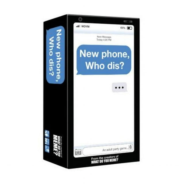 New Phone, Who Dis? - The 100% Offline Text Messaging Party Game - by ...