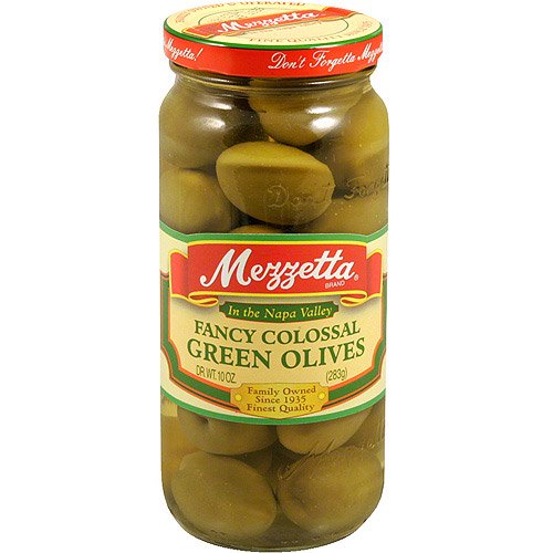 Mezzetta Colossal Green Olives, 10 oz (Pack of 6) - Walmart.com