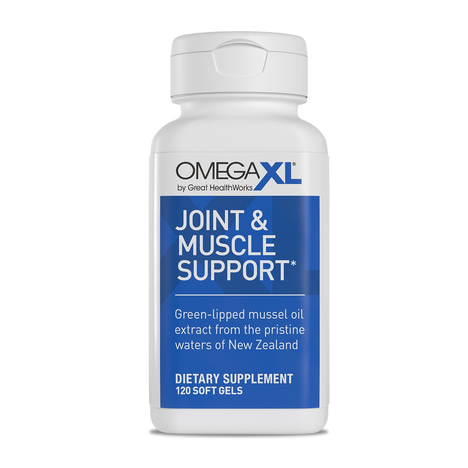 OmegaXL, Supplement Green-Lipped Mussel Oil - 120 Softgels - Walmart.com