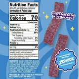 Joyride Sour Candy, Blue Raspberry Strips, 3.5 oz, In-Hand, Ships Fast ...