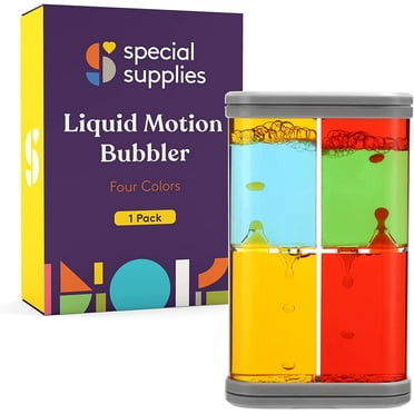 Special Supplies Liquid Motion Bubbler Toy 1-Pack Colorful Hourglass ...