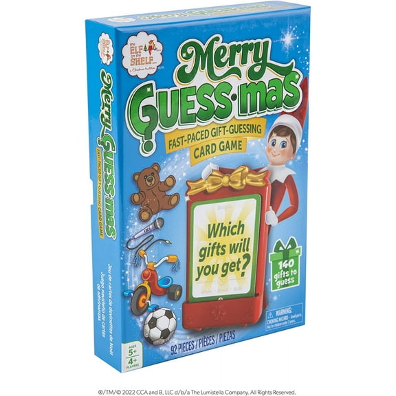 The Elf on the Shelf Merry Guessmas Card Game - Walmart.com