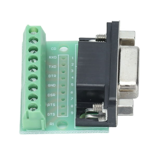 Sonew DB9 Female Terminal Breakout Board 9 Position Screw Adapter For ...