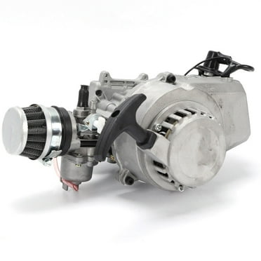 49CC 2-Stroke Pull Start Engine Motor Complete Single Cylinder Engine ...