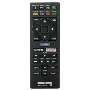 Sony RMT-VB100U Replaced Remote Control for Sony Blu-Ray DVD players - Walmart.com