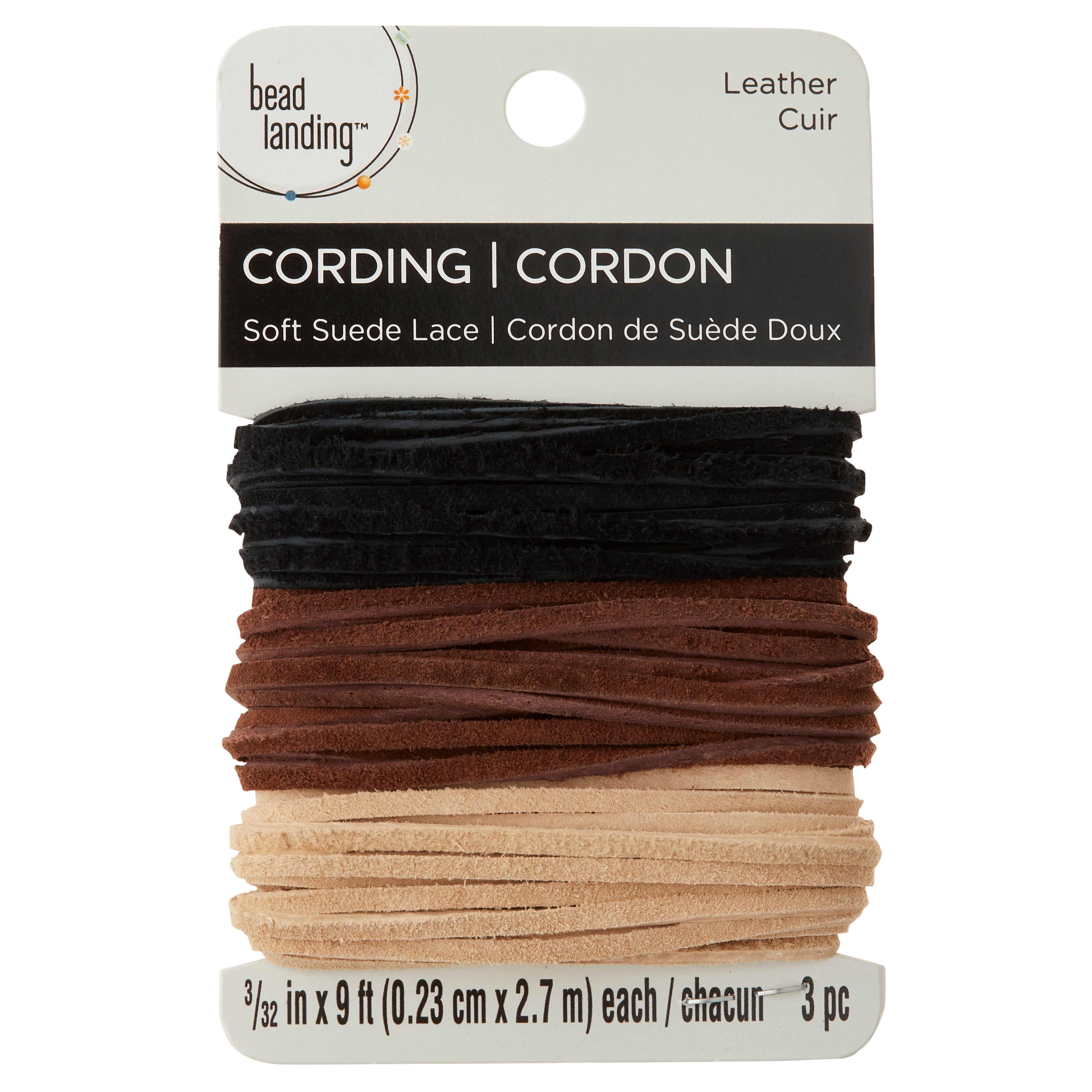 12 Pack: Suede Leather Cording Value Pack by Bead Landing™ - Walmart.com