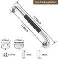 Elderly Safety Grab Bars for Bathroom, Anti Slip Shower & Bathtub Wall ...
