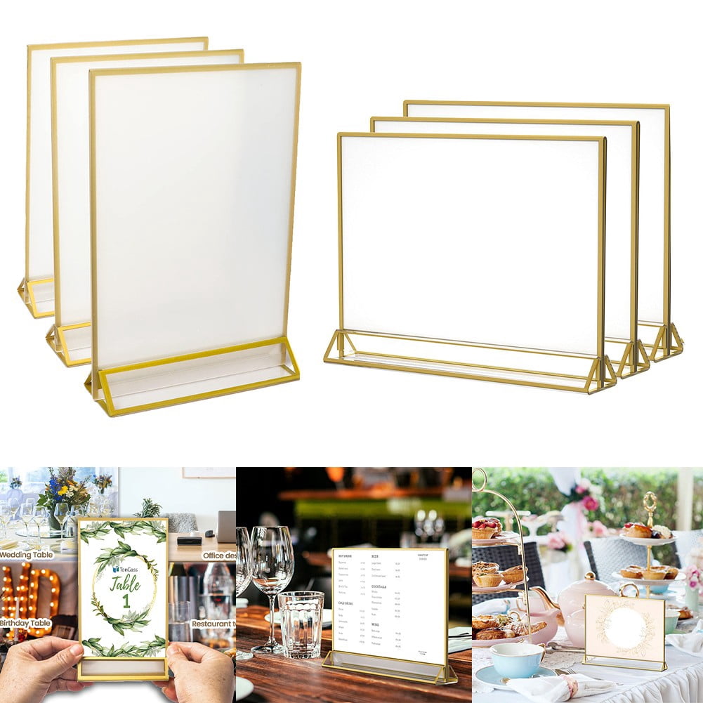 Wedding menu stand | Beachweddingtips.com
