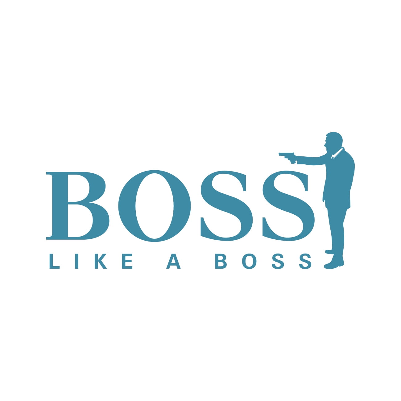 Like A Boss Sticker Decal Die Cut - Self Adhesive Vinyl - Weatherproof ...