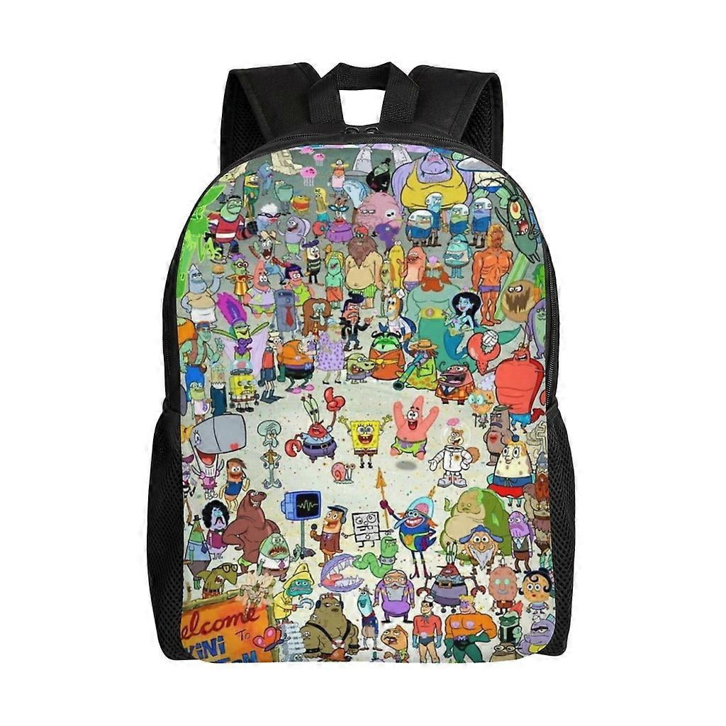 Click here for Zrclxlvu Spongebob Backpack Teenager School Bag Ca... prices
