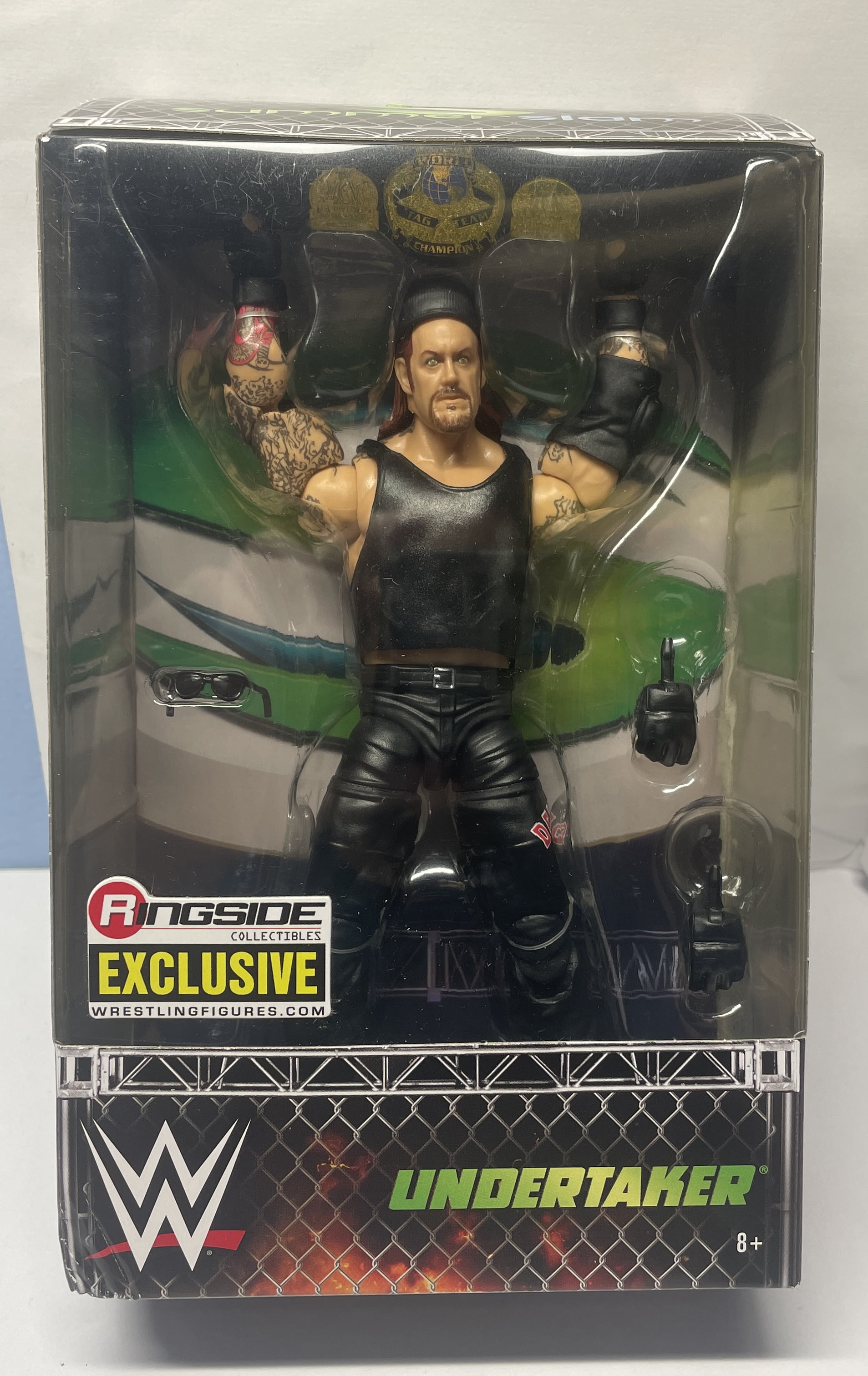 WCW Tag Team Champion Undertaker WWE Elite Ring side Exclusive ...