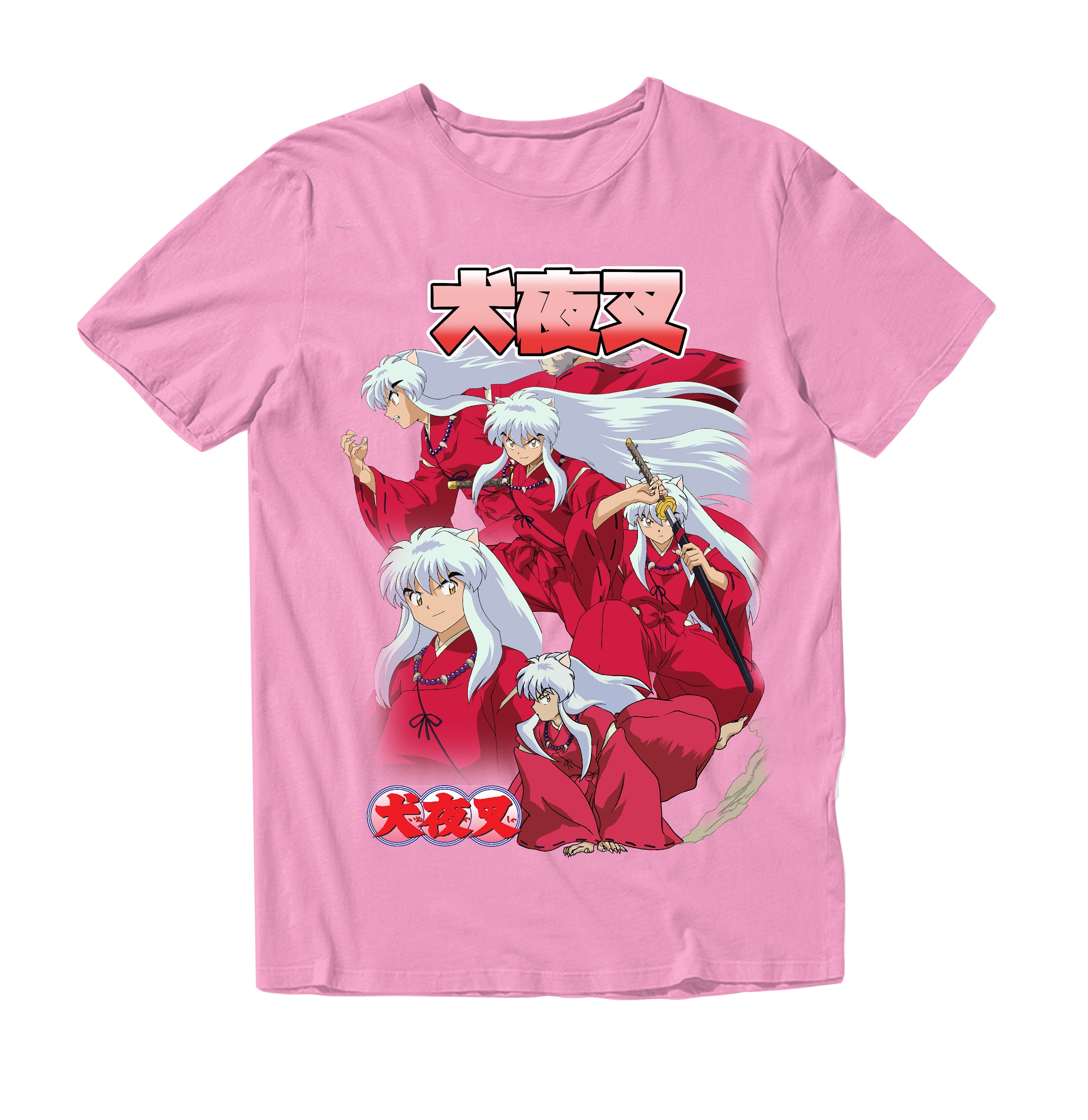 INUYASHA Feudal Dog Demon Anime Mens and Womens Short Sleeve T-Shirt ...