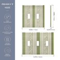 3-Hole Switch Plate Cover Faceplates Covers Smooth Rounded Corners ...