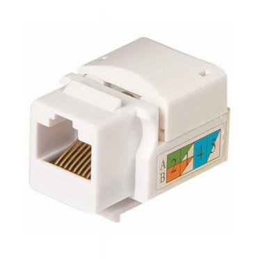 Panduit Mini-com Tx-5e Utp Jack Module - Modular Insert - Rj-45 - Off White - Walmart.com
