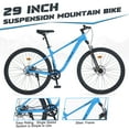 imerelez 29 Inch Wheels Single Speed Mountain Bike, for Men Women and ...