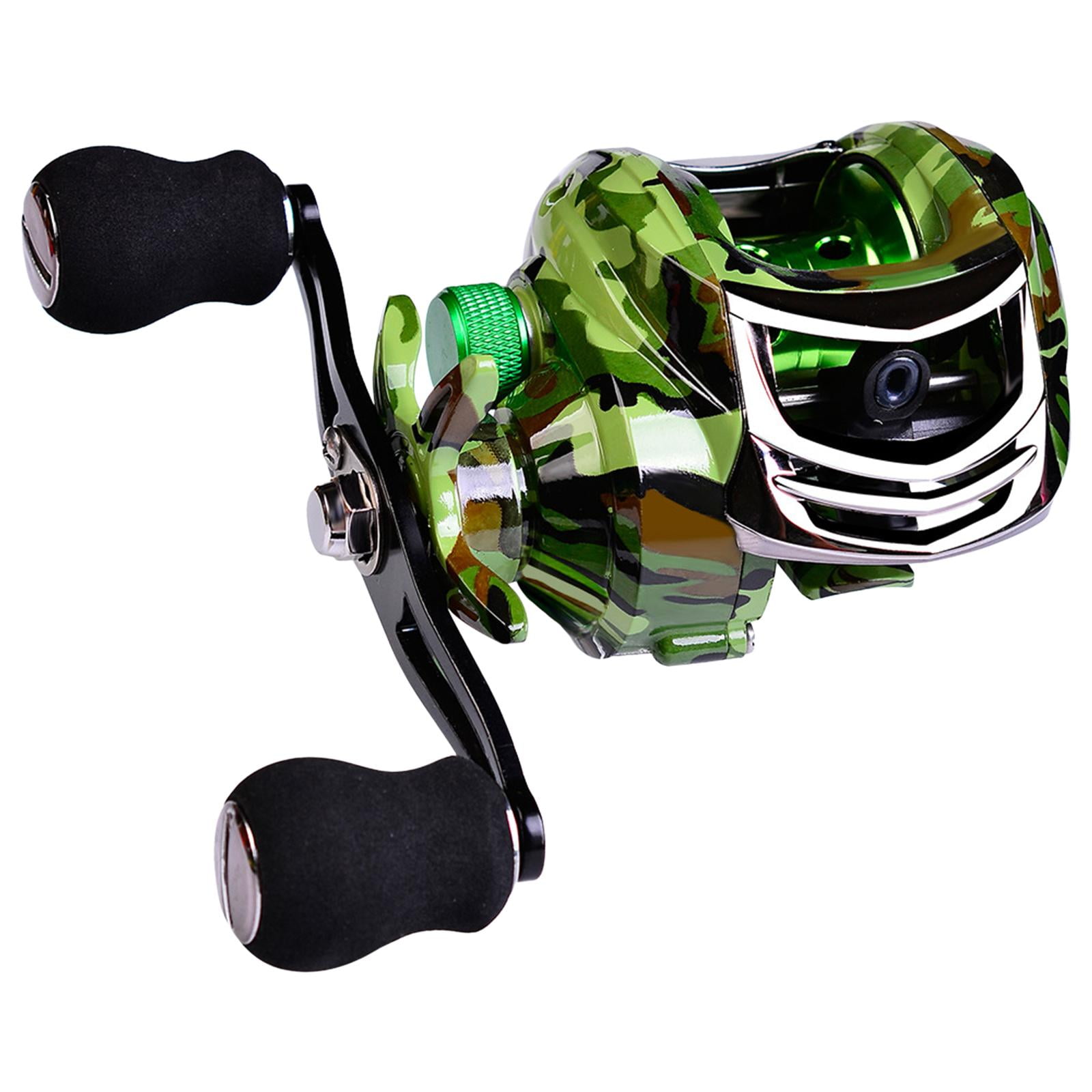 Baitcasting Reels 7:2:1 Fishing Reel for Catfish Salmon Right - Walmart.com
