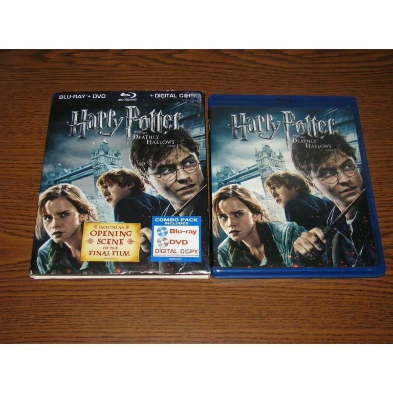 Harry Potter Deathly Hallows Cuid 1 Clúdach Dvd Harry Potter And The