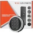 Wah Lin Parts Fireproof Safety Electronic Lock for 14 Gun Rifle Safe ...