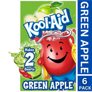Kool-Aid Unsweetened Green Apple Drink Mix Packets - Pack of 12 ...