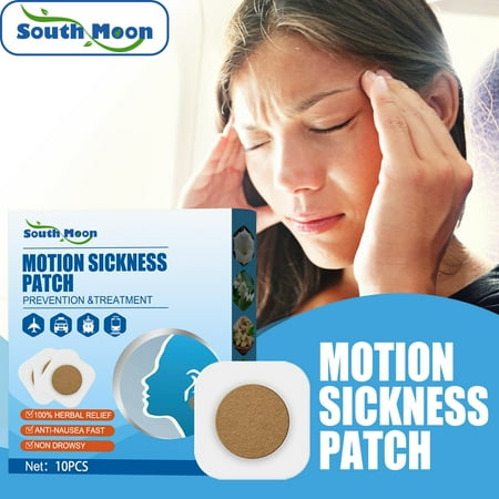 Surrme 20pcs Motion Sickness Patch For Cruise/Airplane/Train/Bus ...