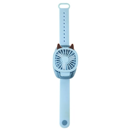 Fan Watches, Mini Silent Electric Personal Watch Cooling Wrist Fan ...