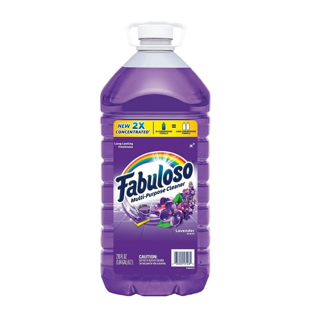Fabuloso 2X Concentrated Multi-Purpose Cleaner, Lavender (210 Fluid ...