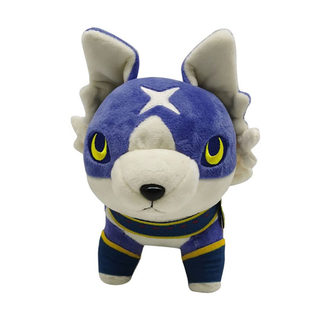 KLZO Monster Hunter Rise Plush, Cartoon Palamute Plush Stuffed Toy Gift ...