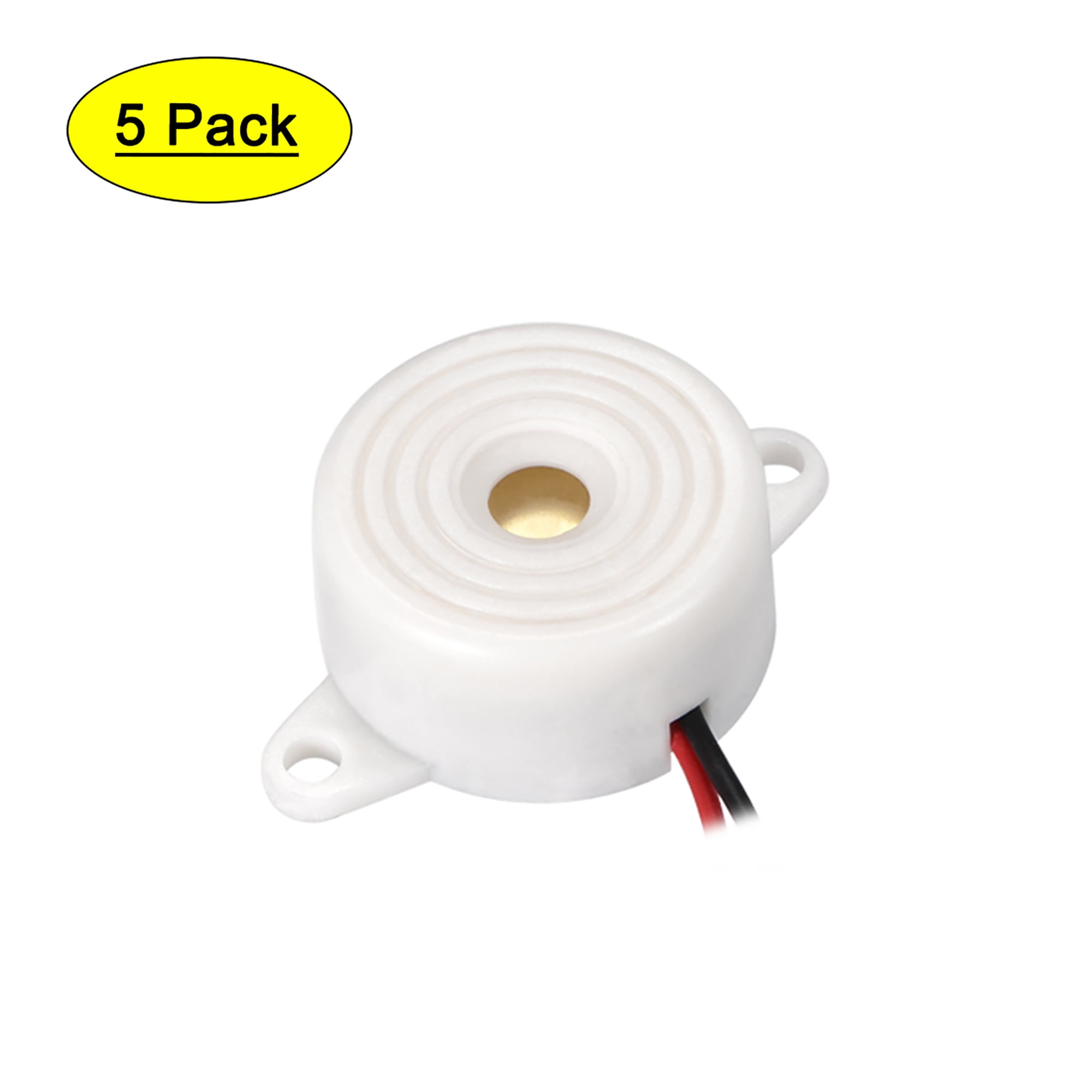 5Pcs DC 12V Active Electronic Buzzer Alarm Sounder Intermittent Sound ...