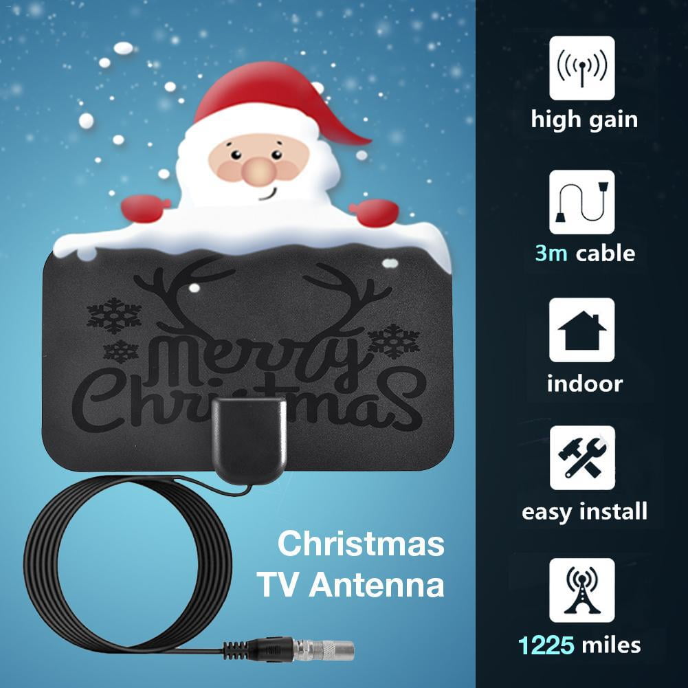 Aleko Antena de TV, Interior 130 Millas Digital Arial Freeview HDTV ...