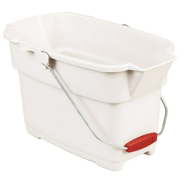 Rubbermaid Heavy-Duty Roughneck Rectangular Bucket, Royal Blue, 14 QT ...
