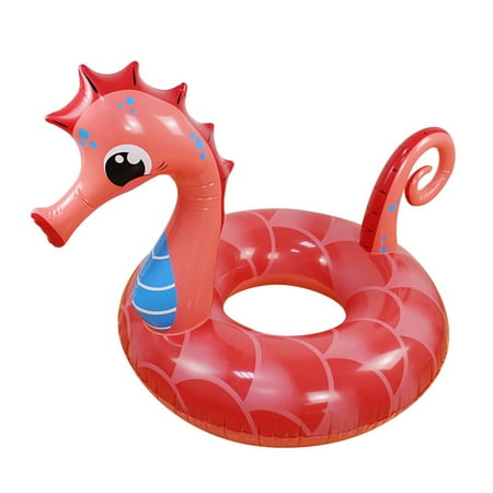 Inflatable Pool Float Large Swimming Ring Floating Row Summer Water ...