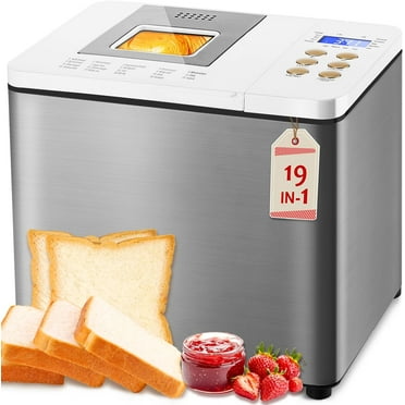 Breadman 2-Pound Bread Maker Machine, Stainless Steel with Kneading ...