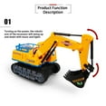 Darzheoy Construction Excavator Kids Toy Play Truck, Large Digger ...