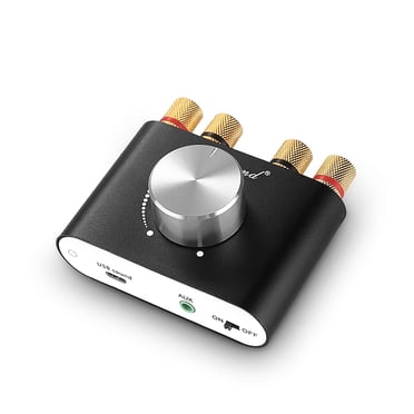 PYLE PCA1 - Compact Stereo Power Amplifier - Mini Audio Power Amp ...