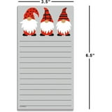 Christmas Gnomes Magnetic Notepads - Set of 2 Memo Pads by Current ...