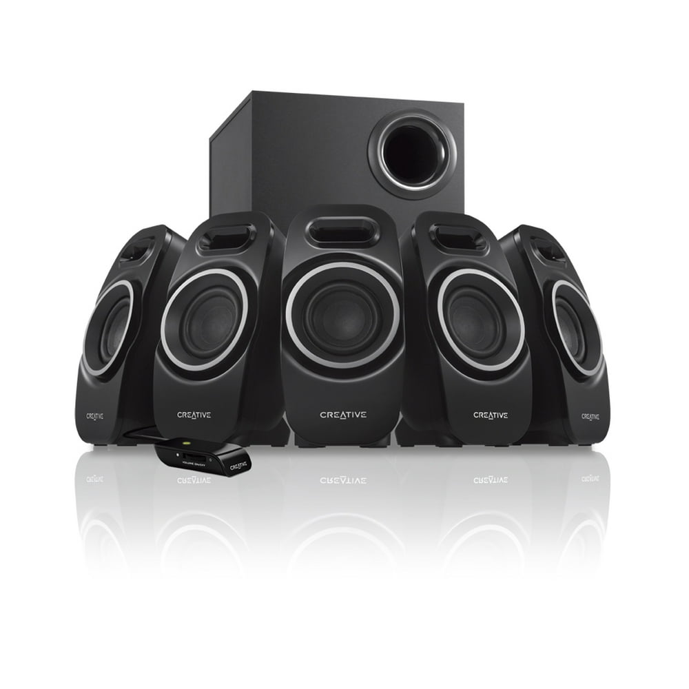Creative Labs A550 5.1 Speaker System - Walmart.com - Walmart.com