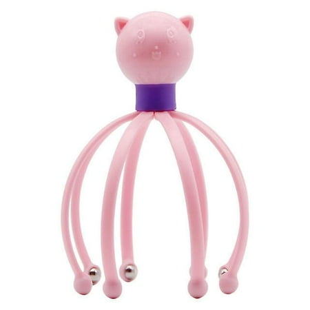 Massager Octopus Roller Head Therapy-pink Bear-1pcs | Walmart Canada