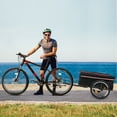 "Ktaxon Large Capacity Foldable Bike Cargo Trailer, 16"" Wheels ...